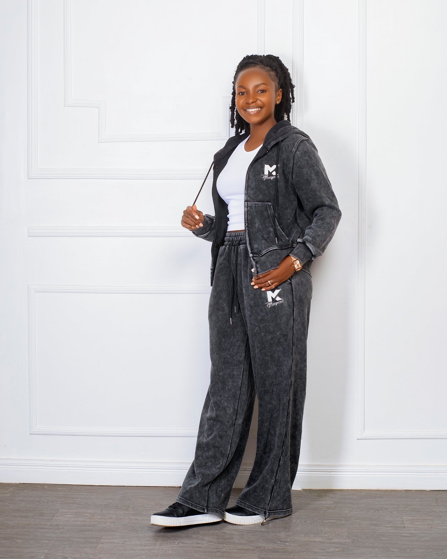 Sweat Suits - Gray Snow Wash – Mkurugenzi